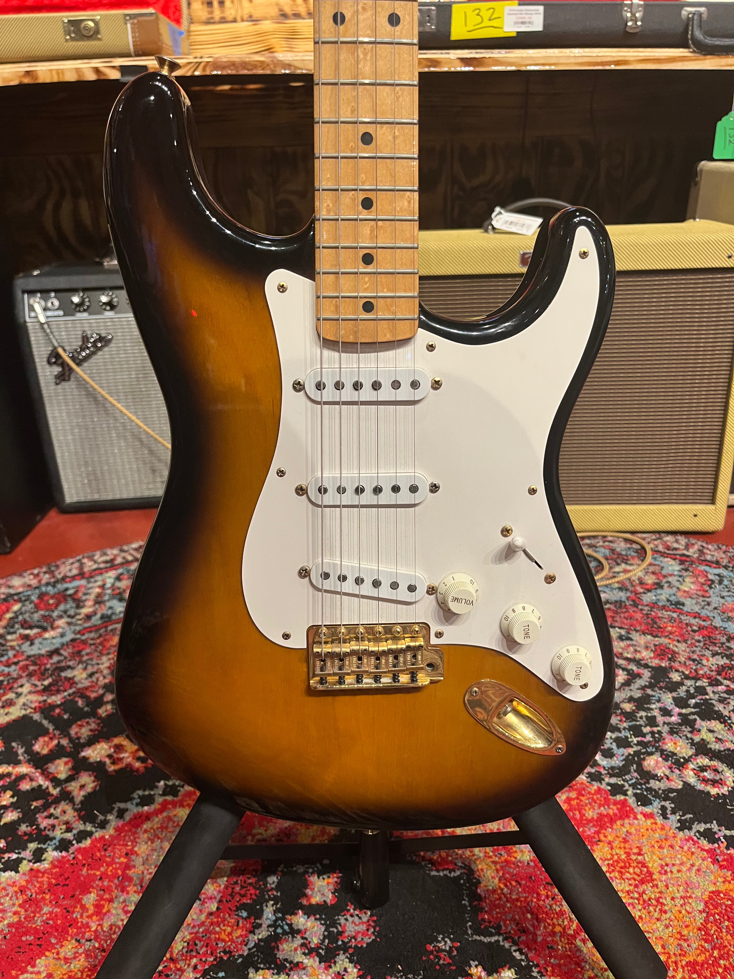 Fender Custom Shop '54 Reissue Stratocaster 1993 Sunburst | Big House ...