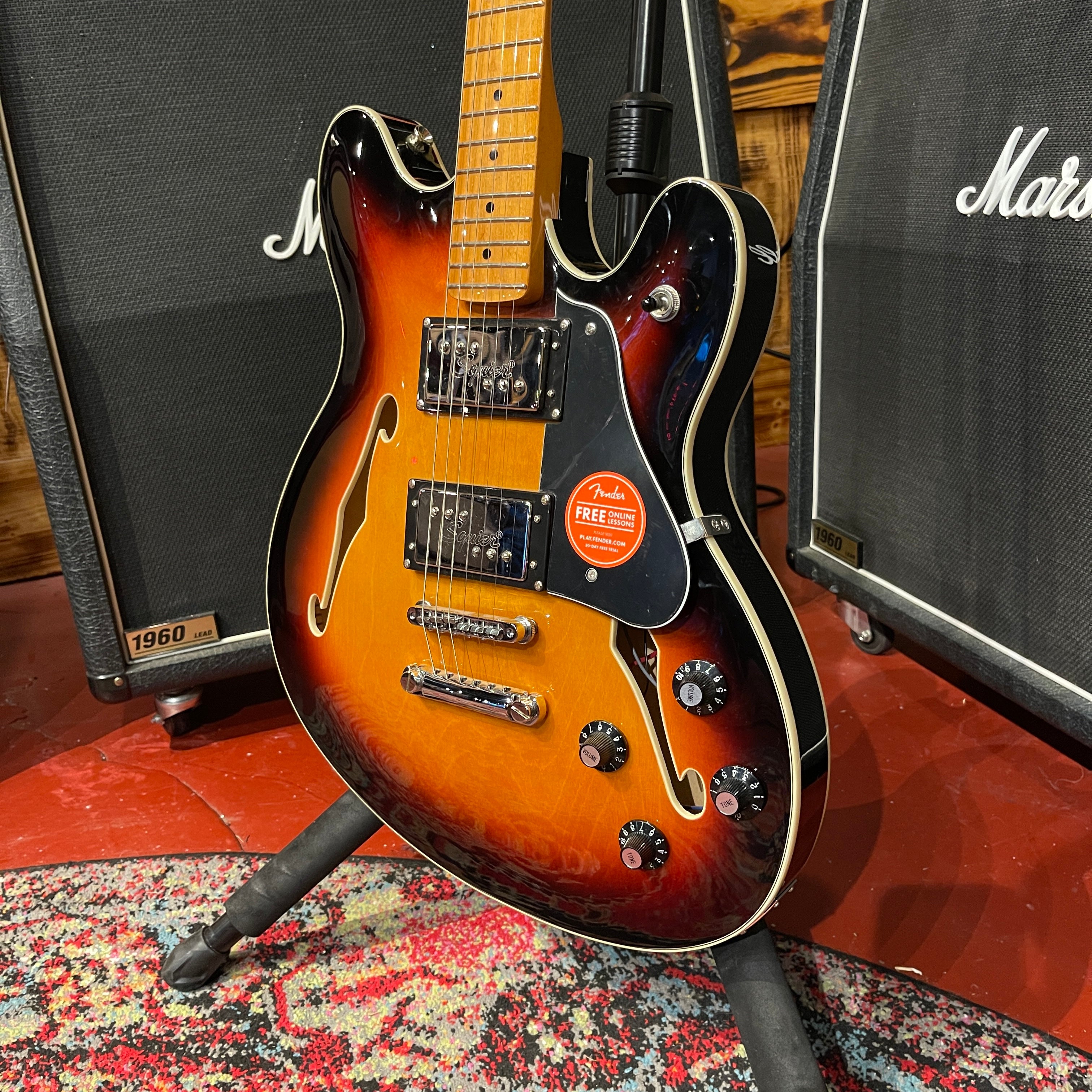 Squier Starcaster - No Case G-0804 - #ISSL21009871 | Big House Guitars