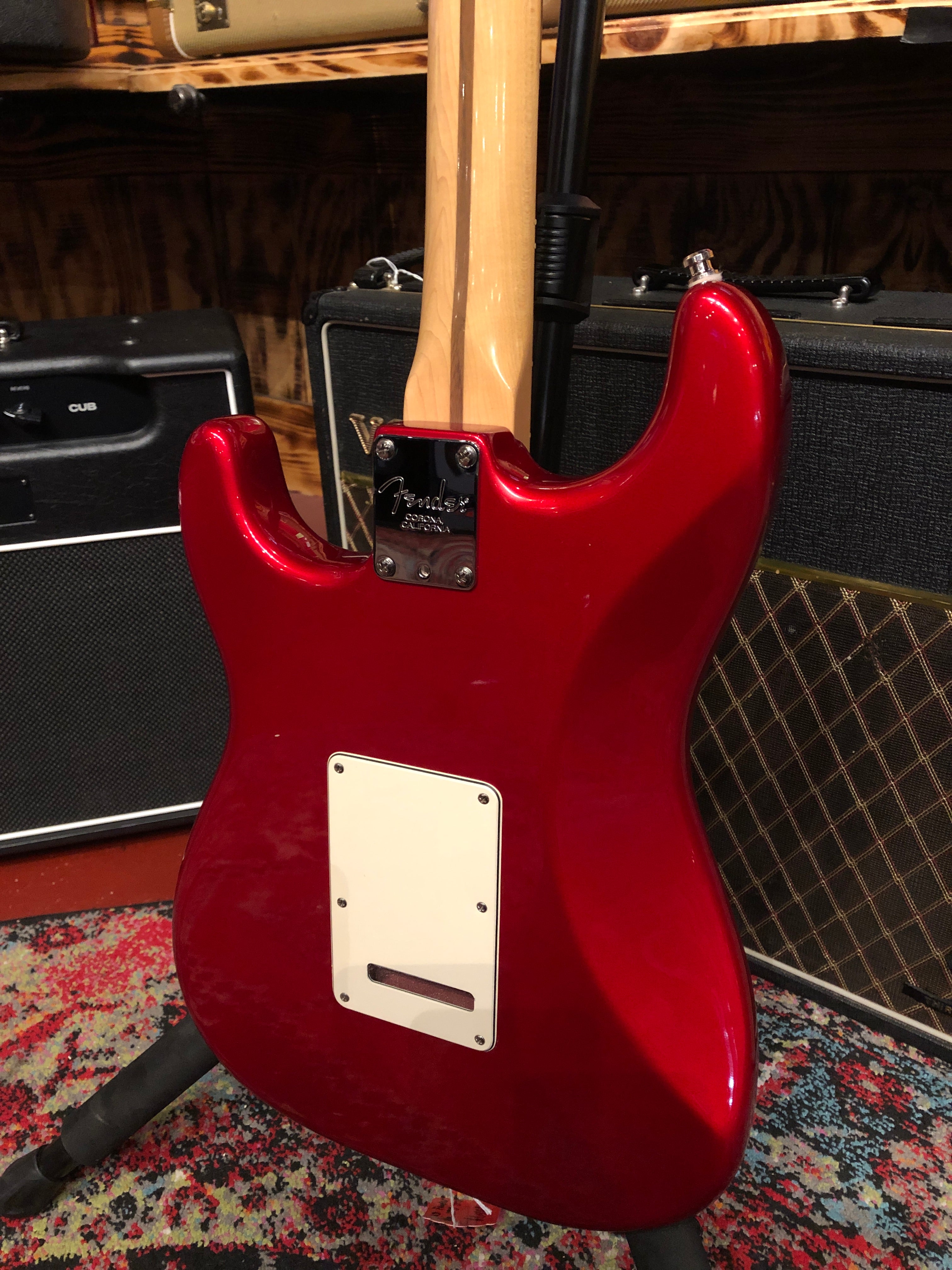 2003 Fender American Standard Statocaster Red - Includes Tweed Case ...