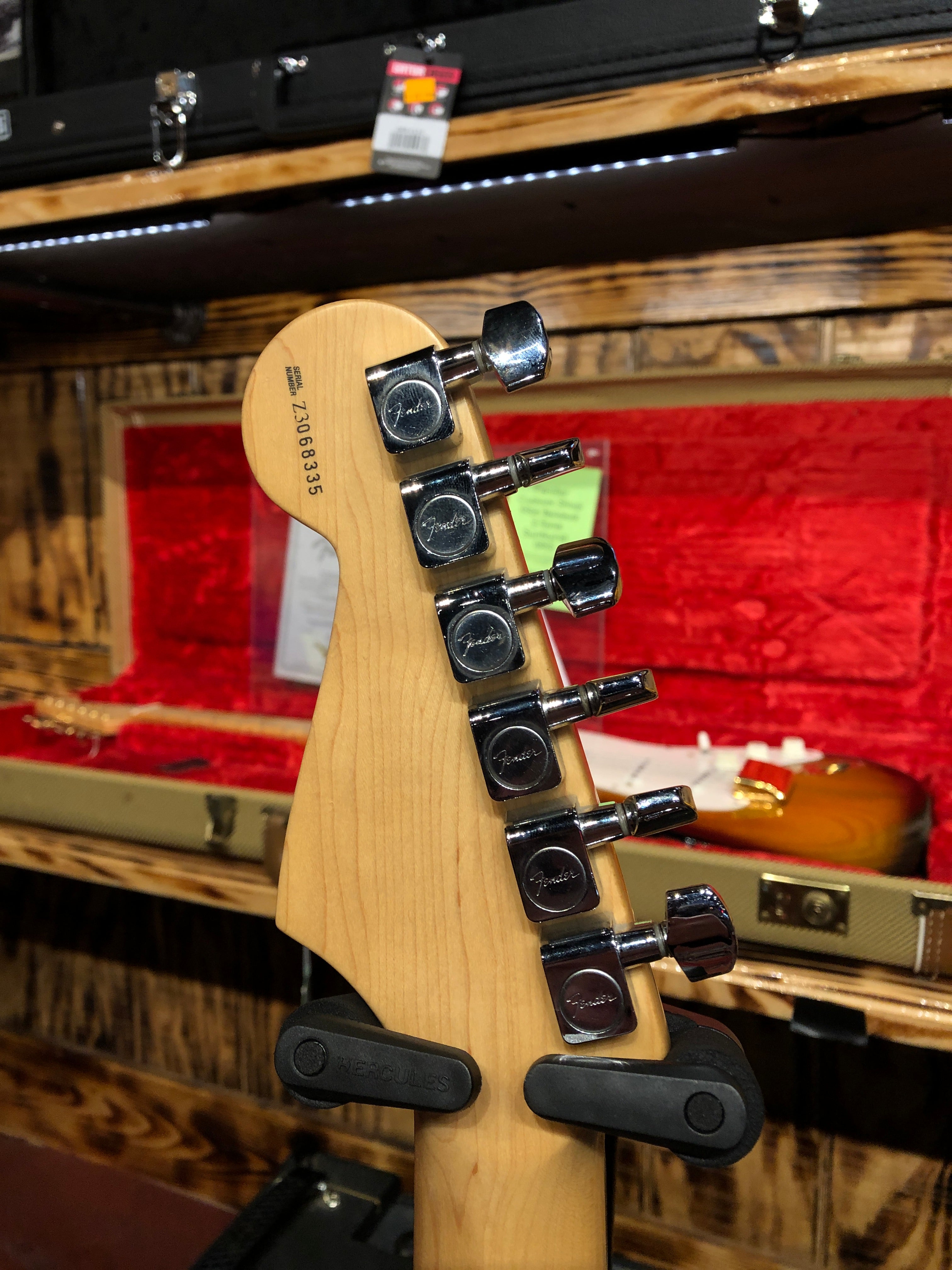 2003 Fender American Standard Statocaster Red - Includes Tweed Case ...