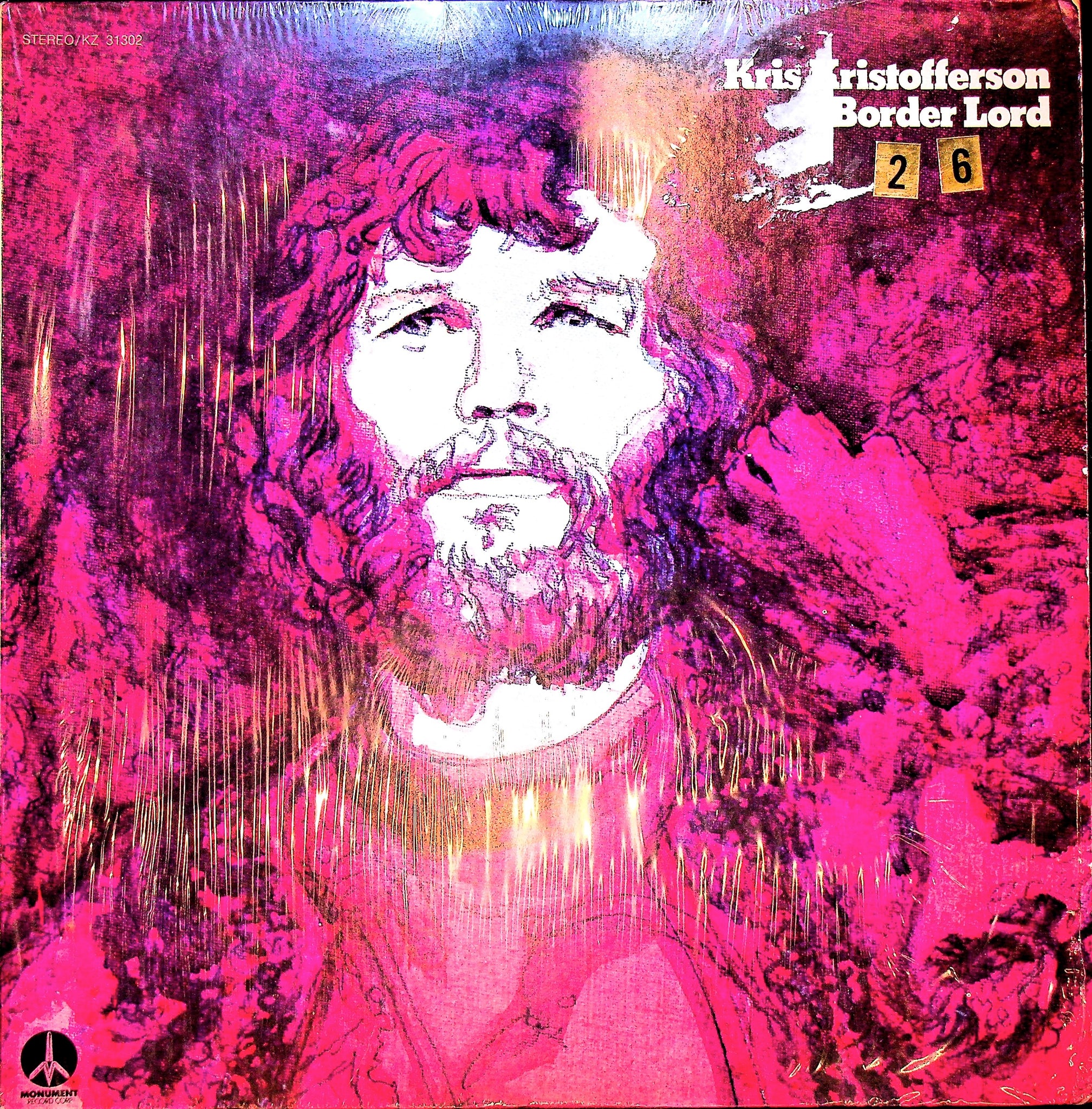 LP- Border Lord-Kris Kristofferson | Big House Guitars