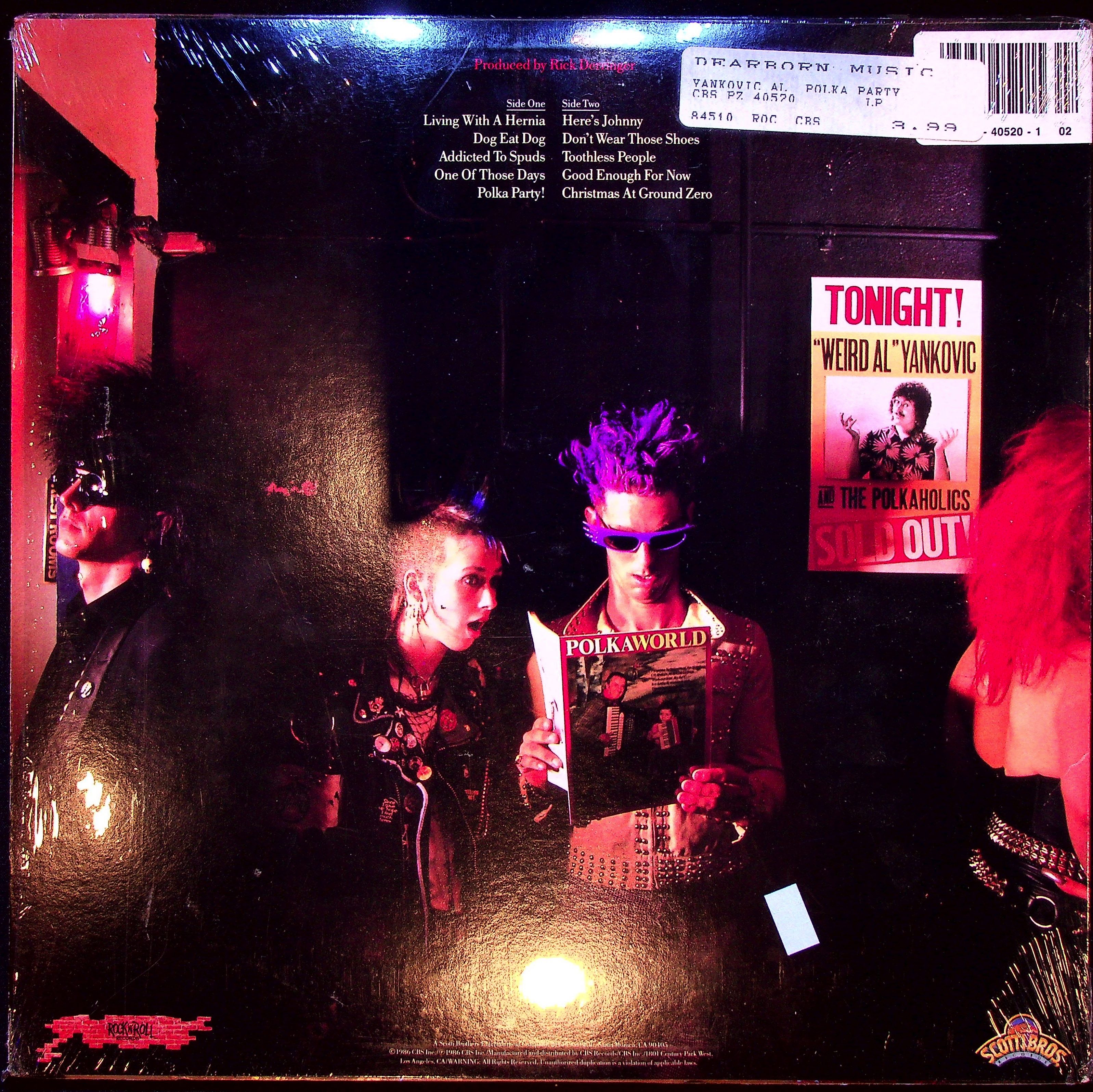 LP-"Weird Al" Yankovic-Polka Party | Big House Guitars