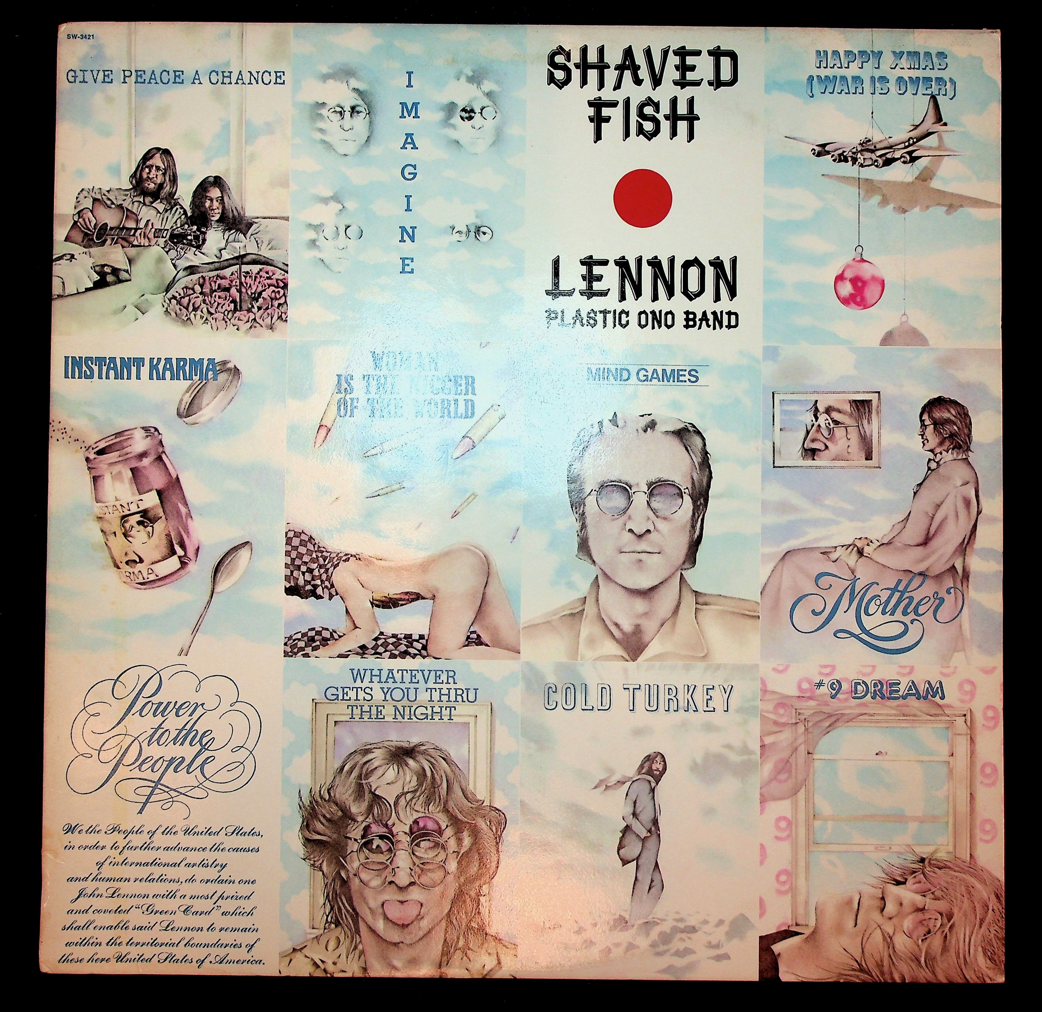 LP-John Lennon and the Plastic Ono Band-Shaved Fish | Big House Guitars