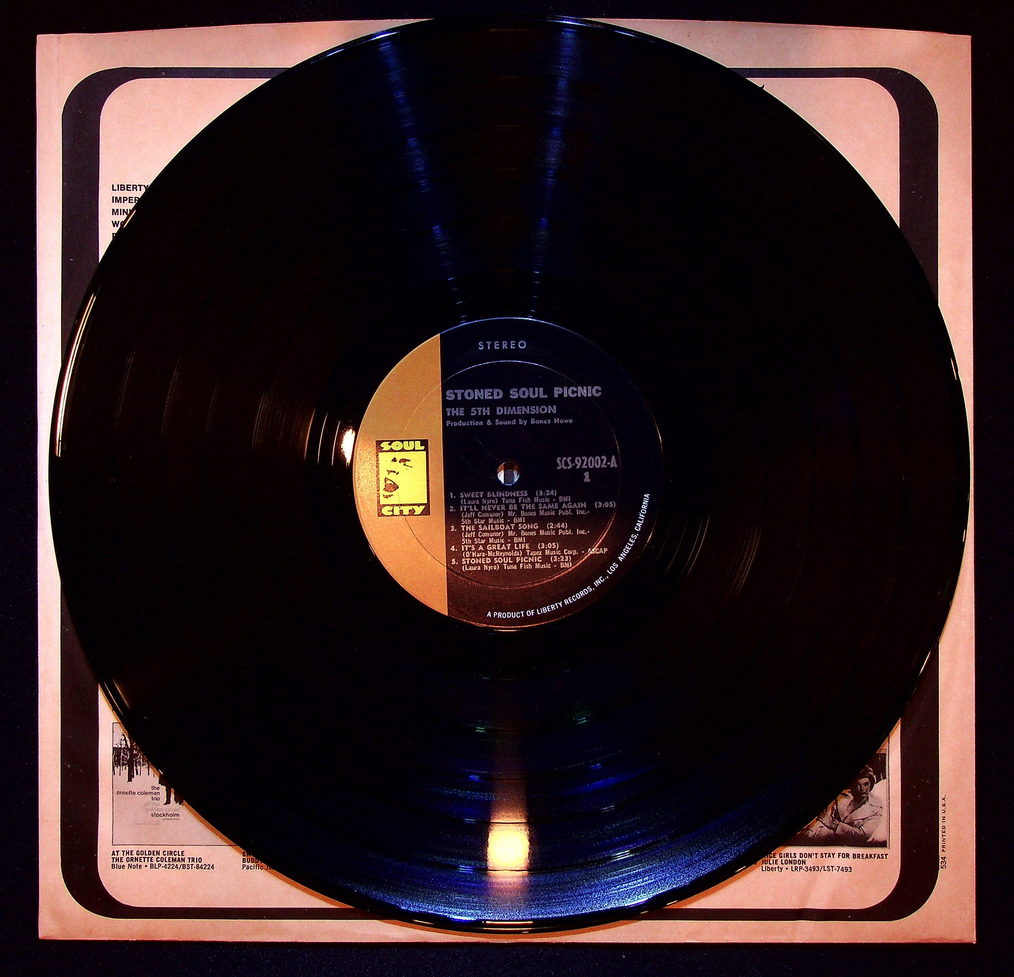LP-The 5th Dimension-Stoned Soul Picnic | Big House Guitars