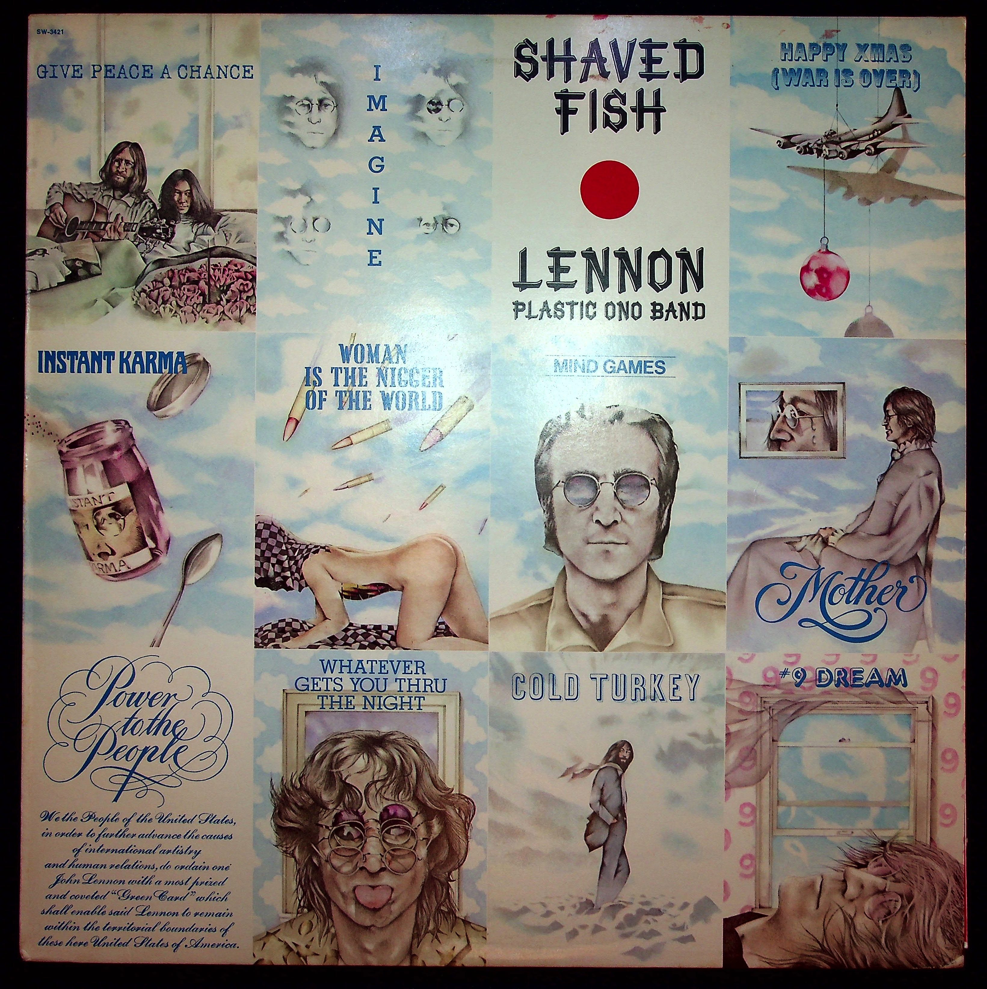 LP-Lennon Plastic Ono Band-Shaved Fish | Big House Guitars
