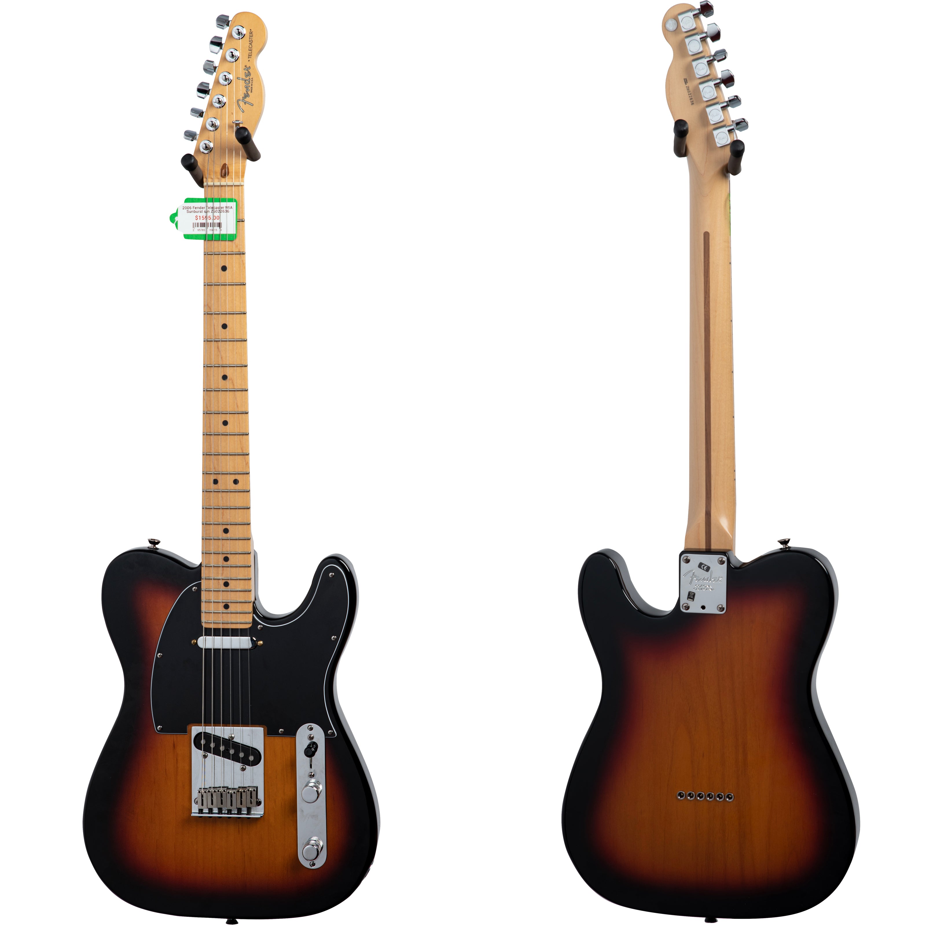 2006 Fender American Standard Telecaster Sunburst | Big House Guitars