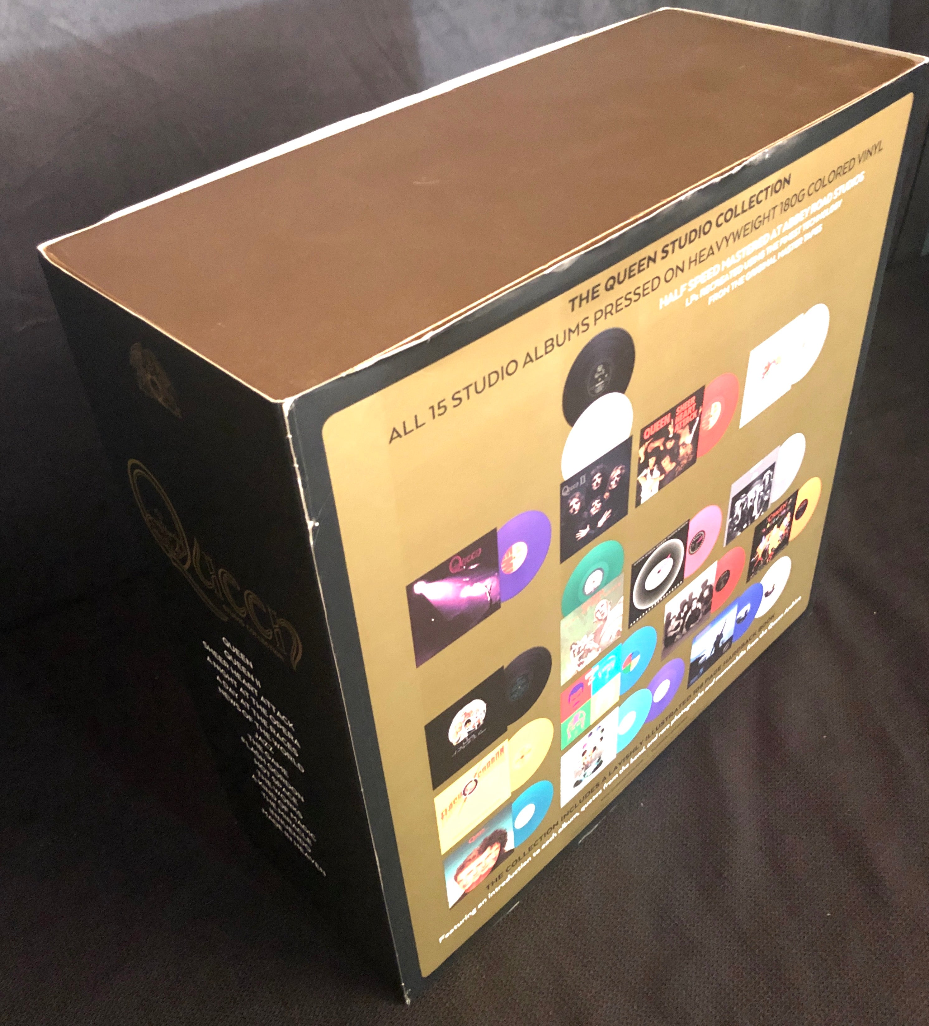 Queen - The Queen Studio Collection 18LP Box Set (Colored Vinyl) -180g ...