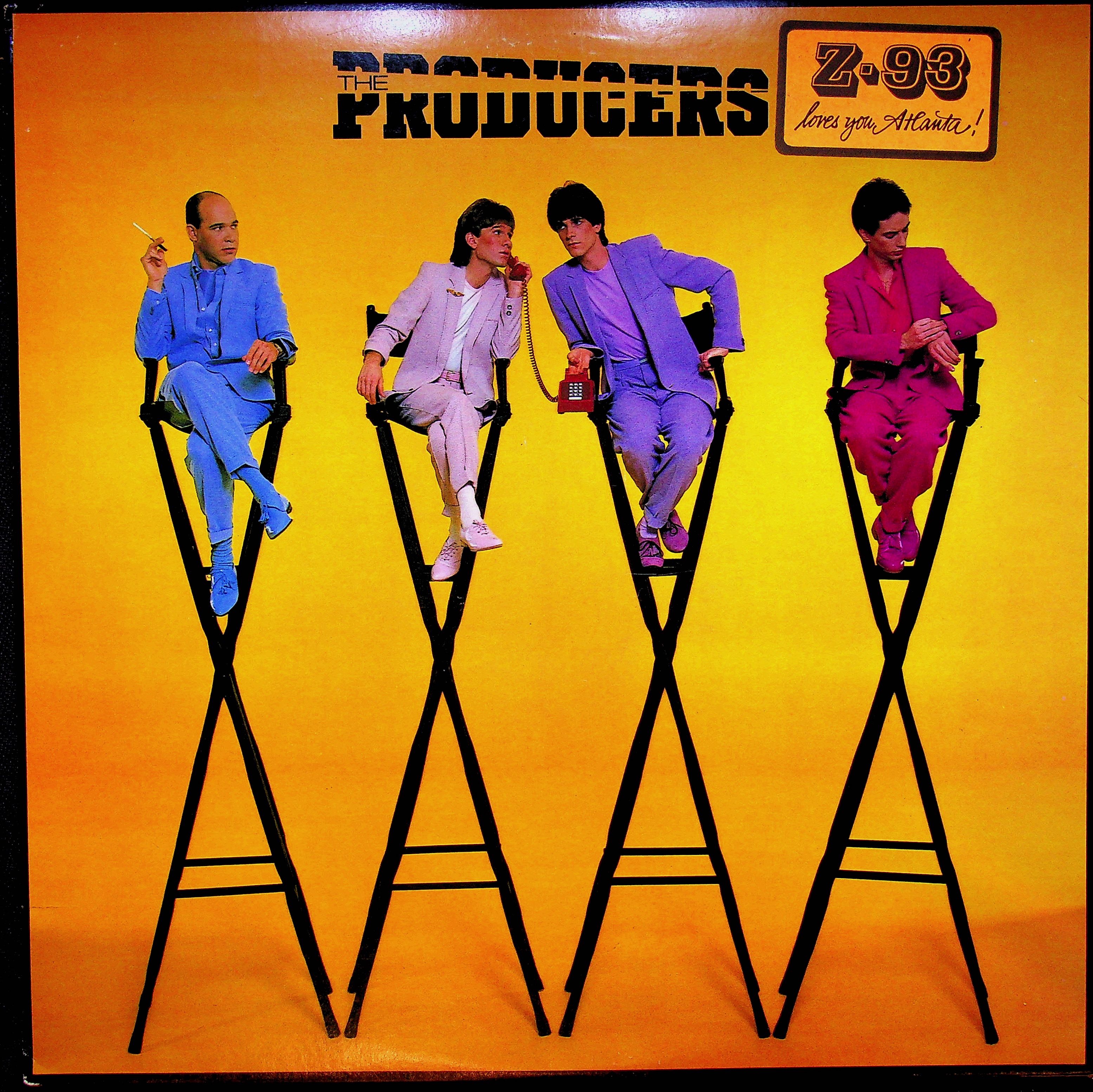 LP-The Producers-Self Titled-Original Vinyl-1981 | Big House Guitars