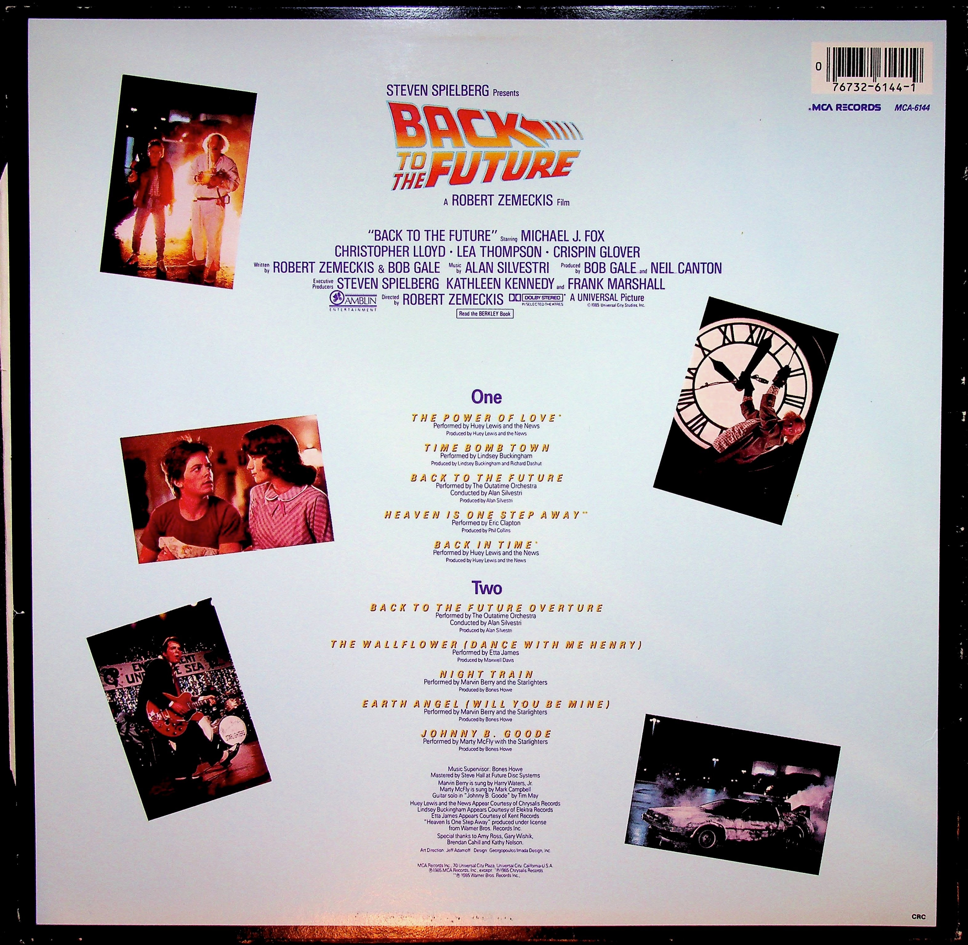 LP-Various Artists-Back To The Future (Music From The Motion Picture S ...